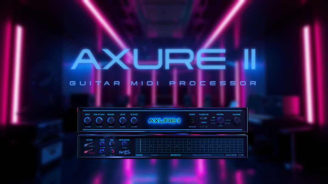 AXURE II Guitar MIDI Processor – Study Sound Audio